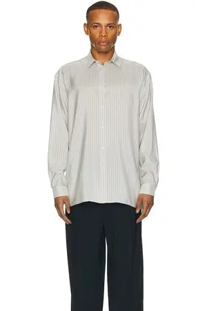 THE ROW Albie Shirt In White