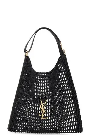 Saint Laurent Raffia Shoulder Bag