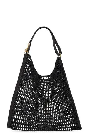 Saint Laurent Raffia Shoulder Bag