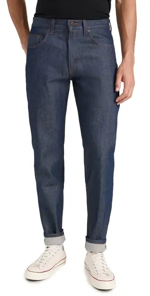 Naked & Famous Denim Easy Guy Selvedge Jeans - Natural Indigo