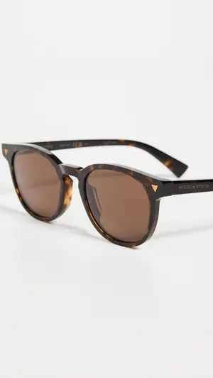 Bottega Veneta Round Sunglasses