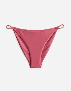 Madewell Jade Swim Bare Minimum Bikini Bottom - Berry