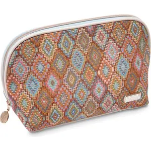 Stephanie Johnson Bodrum Kilim Lola Makeup Bag - Orange Multi