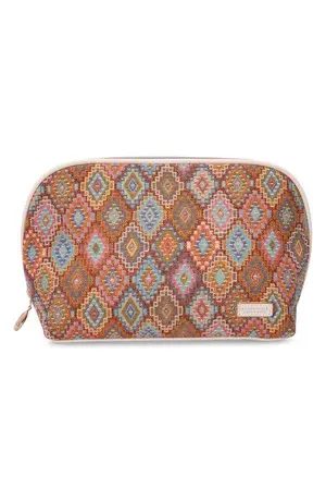 Stephanie Johnson Bodrum Kilim Lola Makeup Bag - Orange Multi