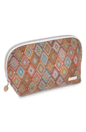 Stephanie Johnson Bodrum Kilim Lola Makeup Bag - Orange Multi