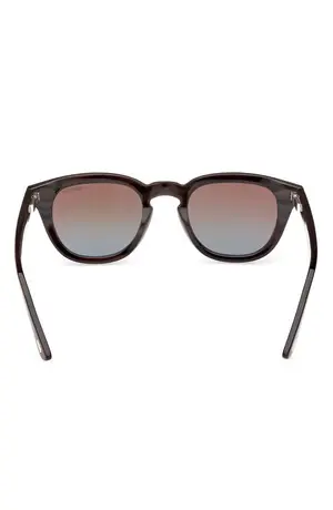 TOM FORD 48mm Gradient Polarized Sunglasses