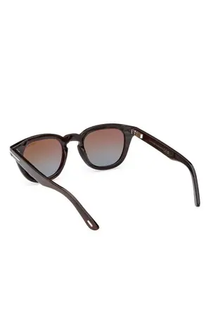 TOM FORD 48mm Gradient Polarized Sunglasses