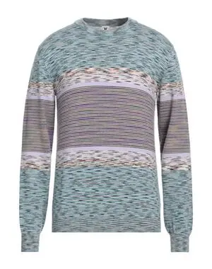 Missoni Striped Wool Sweater - Blue