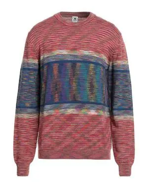 Missoni Striped Wool Sweater Garnet