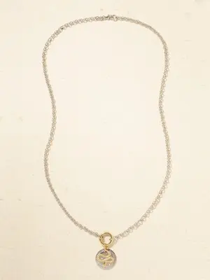 FOUNDRAE Wholeness 18-karat Diamond Necklace - Gold
