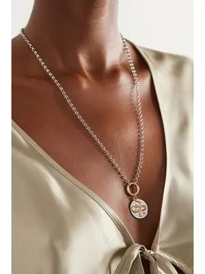 FOUNDRAE Wholeness 18-karat Diamond Necklace