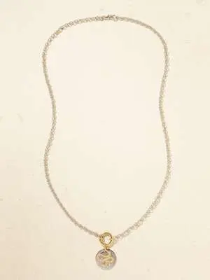 FOUNDRAE Wholeness 18-karat Diamond Necklace