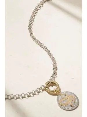 FOUNDRAE Wholeness 18-karat Diamond Necklace