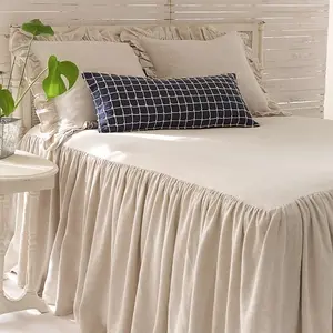 ANNIE SELKE Wilton Bedspread - Neutral