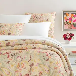 ANNIE SELKE Ines Linen Duvet Cover - Multi