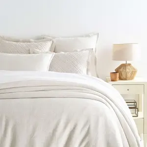 ANNIE SELKE Wilton Duvet Cover - Neutral