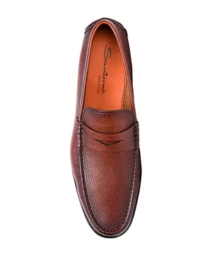 Santoni Positano Penny Loafers