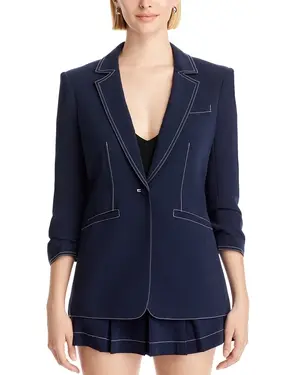 Cinq À Sept Khloe Blazer - Navy/ivory