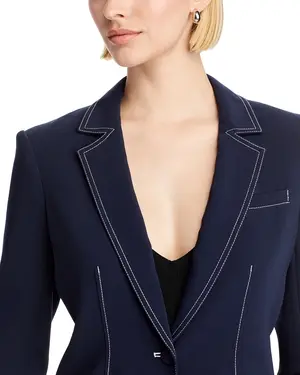 Cinq À Sept Khloe Blazer - Navy/ivory