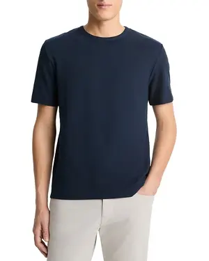 Vince Pima Cotton Pique Tee Coastal Blue