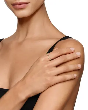 David Yurman Stax Zig Zag Diamond Ring