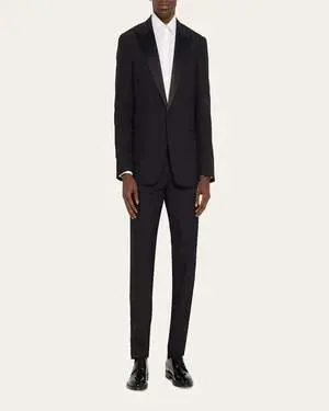 Ralph Lauren Purple Label Gregory Hand-tailored Wool Peak Tuxedo