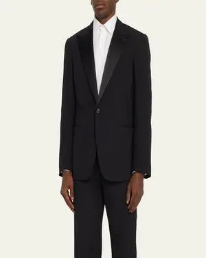 Ralph Lauren Purple Label Gregory Hand-tailored Wool Peak Tuxedo