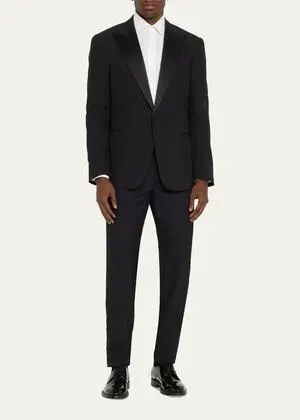 Ralph Lauren Purple Label Gregory Hand-tailored Wool Peak Tuxedo