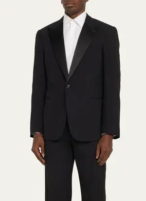 Ralph Lauren Purple Label Gregory Hand-tailored Wool Peak Tuxedo