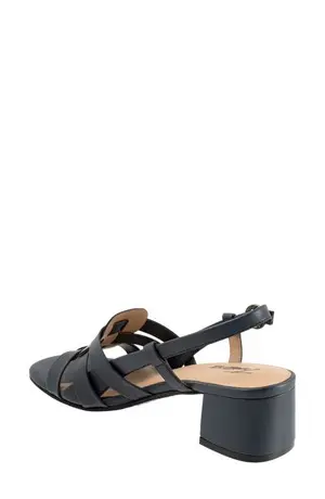 Trotters Luna Slingback Sandal - Navy