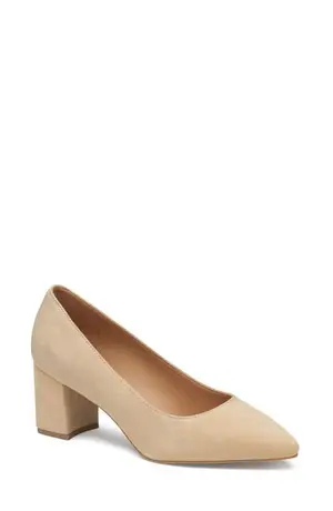Johnston & Murphy Vicki Pump - Sand Suede