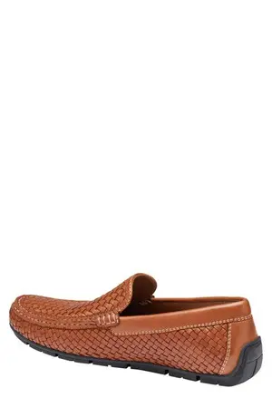 Johnston & Murphy Baldin Woven Moc Toe Driving Shoe