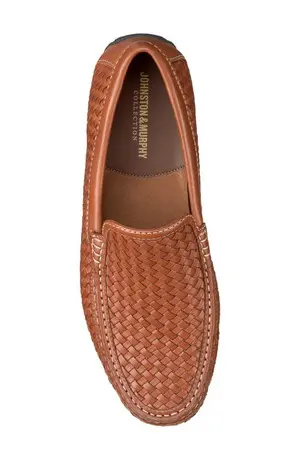Johnston & Murphy Baldin Woven Moc Toe Driving Shoe