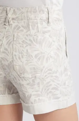 Wit & Wisdom Ab'solution Print Twill Shorts - Birch