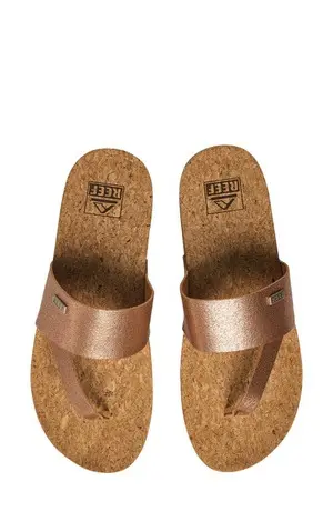Reef Sol Hi Platform Sandal - Copper