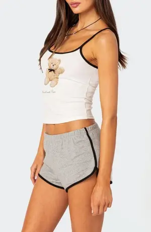 EDIKTED Klara Graphic Camisole