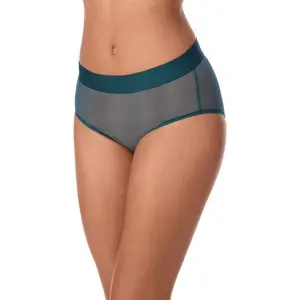 Dkny Sheer Mesh Briefs Dark Sea
