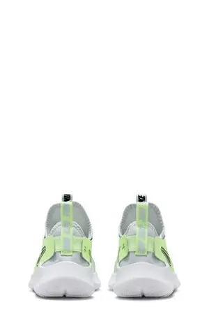 Nike Flex Runner 3 Slip-on Shoe - Platinum/ Black/ Volt