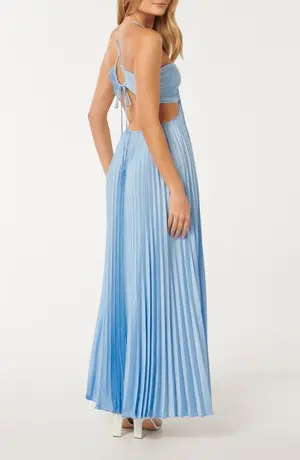 open lace back dress Trixie Formal Satin A-Line Dress main image 0