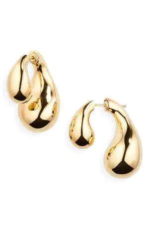 Bottega Veneta Double Drop Front/back Earrings