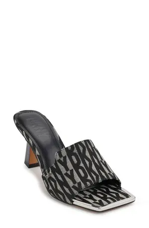 Dkny Square Toe Slide Sandal