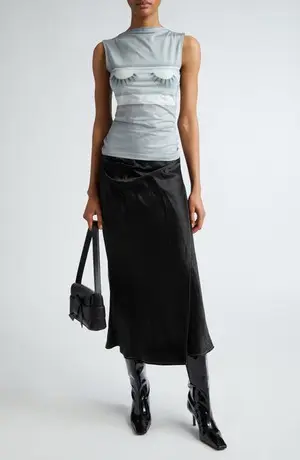 Acne Studios Eyelash Sleeveless Top