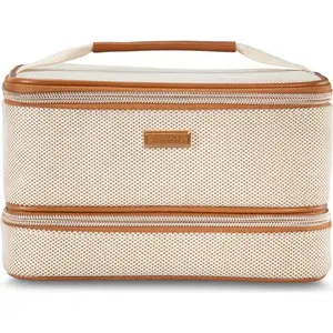 Stephanie Johnson Paros Jenny Train Cosmetics Case - Ivory