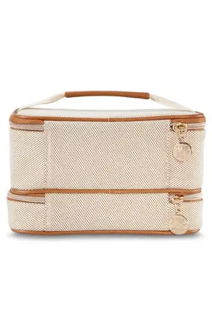 Stephanie Johnson Paros Jenny Train Cosmetics Case - Ivory