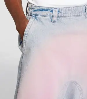 Y/project Souffle Denim Shorts
