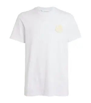 Moncler Cotton Logo-patch T-shirt