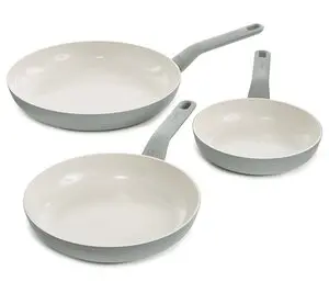BERGHOFF Balance 3pc Non-stick Ceramic Fry Pan Et, Recycled - One-color
