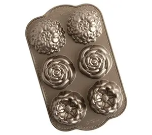 NORDICWARE Floral Cakelet Pan - One-color