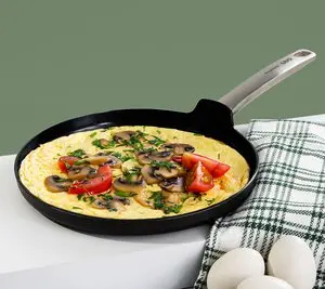 BERGHOFF Graphite Non-stick Ceramic Omelet Pan 0', Recycled
