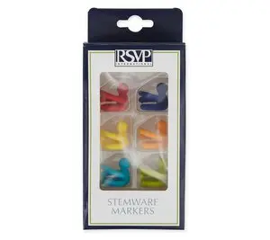 RSVP Stemware Markers Set/6 - One-color